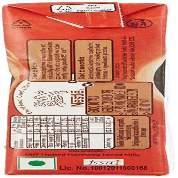 Nescafe Intense Cafe, Ready-To-Drink Cold Coffee, 180Ml Tetra Pak ...