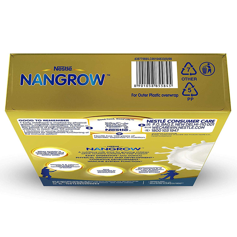 Nestlé NANGROW Nutritious Milk Drink for Growing Children (2-5 years ...