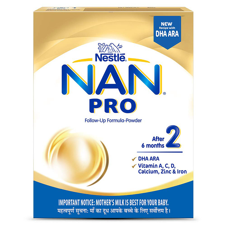 Nestle NAN PRO 2 Follow-up Formula Powder – After 6 months, Stage 2 ...